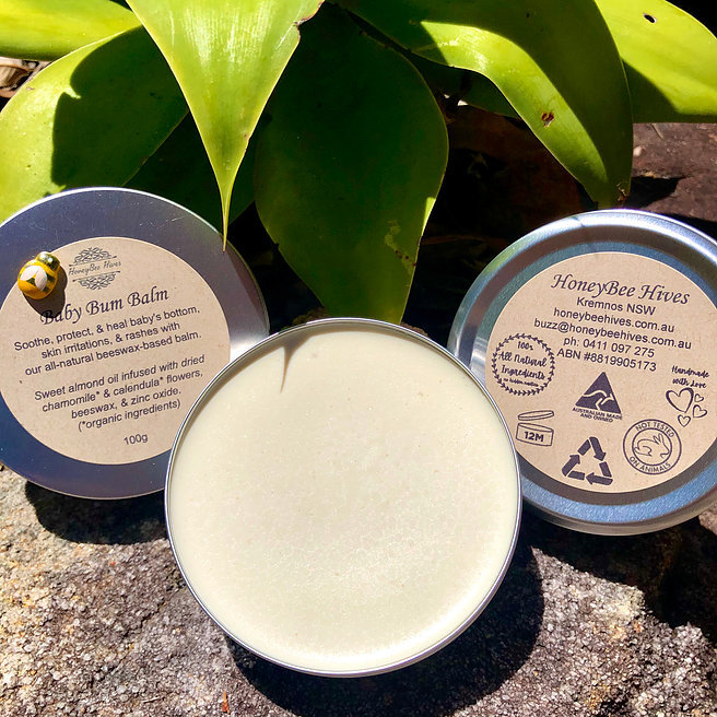 Baby Bum Balm - HoneyBee Hives