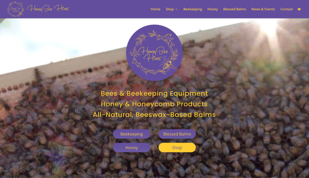 HoneyBee Hives - Beeswax Balms, Boutique Honey, Bees & Beekeeping ...